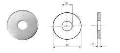 RONDELLA PIANA 12X36 ZINCATA
